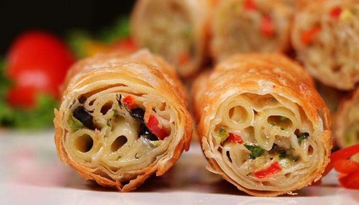 میکرونی رولز-Macroni Roll Recipe